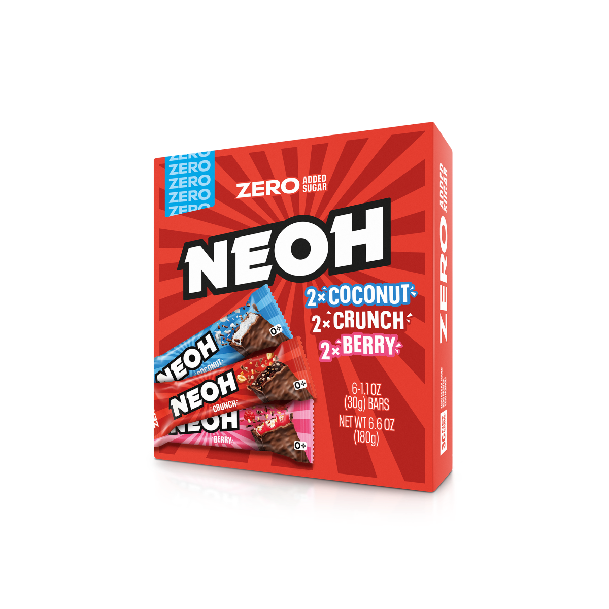 Mixed Bar Box 🍫 3x2 ZERO Added Sugar bars – NEOH USA